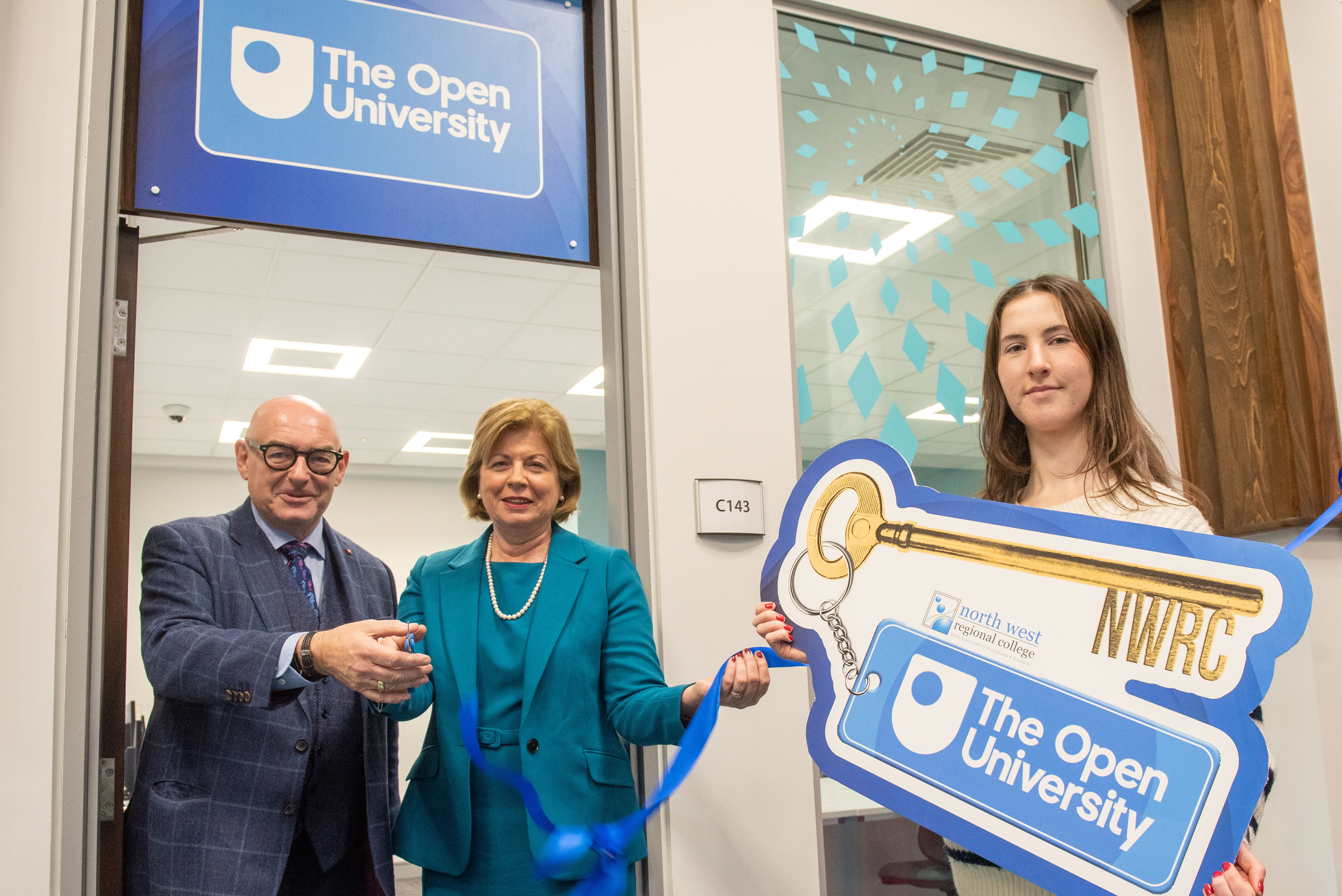 New Open University office at North West Regional College’s Strand Road ...