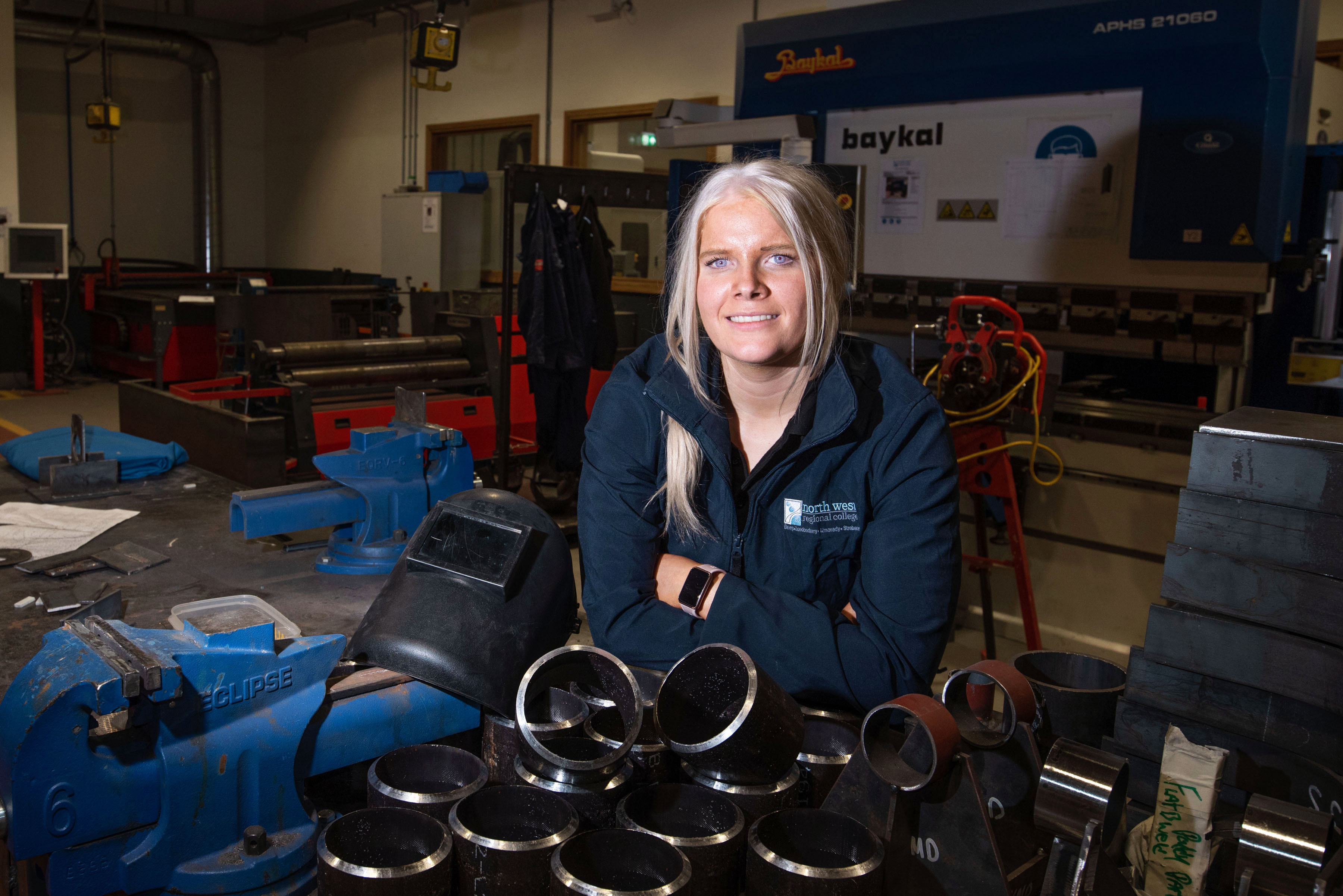What a feeling! Former student becomes NWRC’s first female Fabrication ...