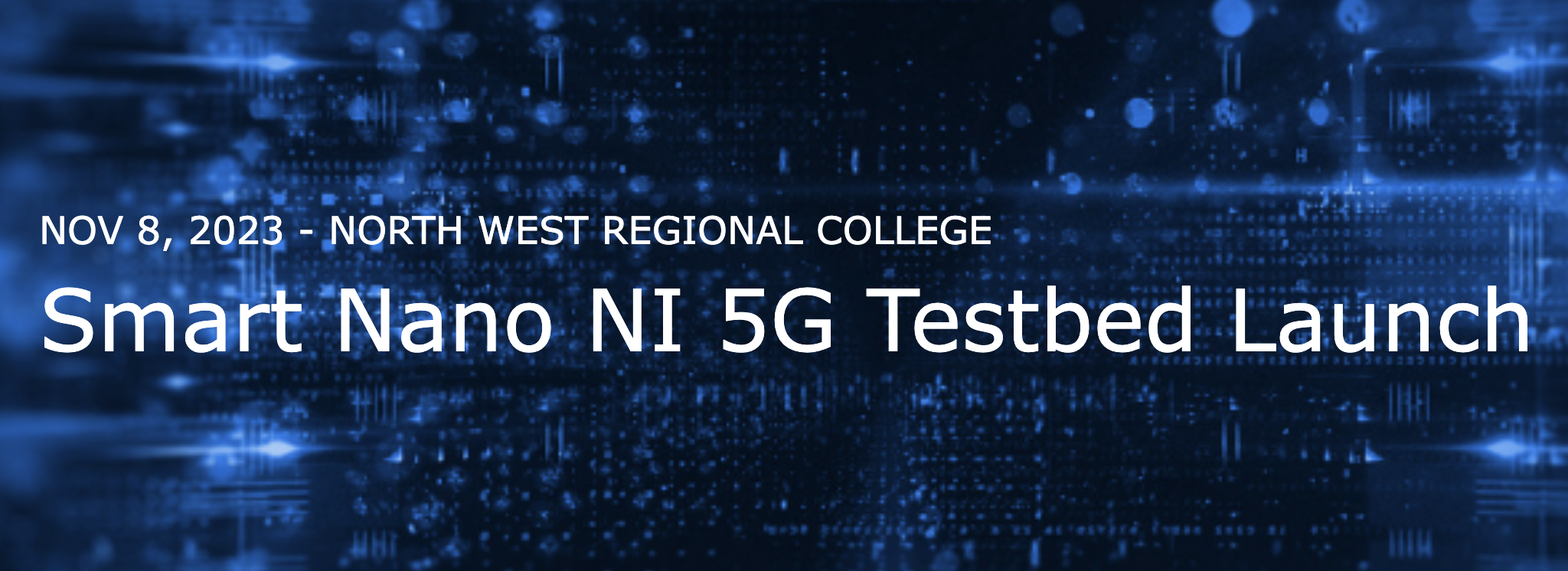 Smart Nano NI 5G Testbed Launch | North West Regional College