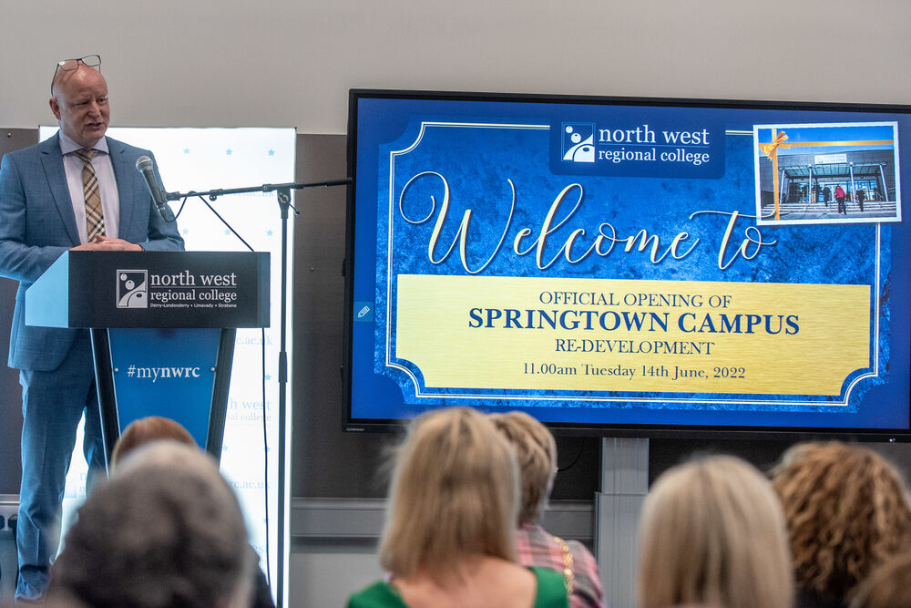 NWRC officially opens redeveloped Springtown Campus | North West ...