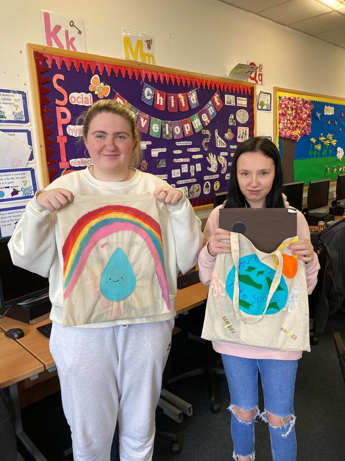 Early Years students complete Story Sacks project for use at local ...