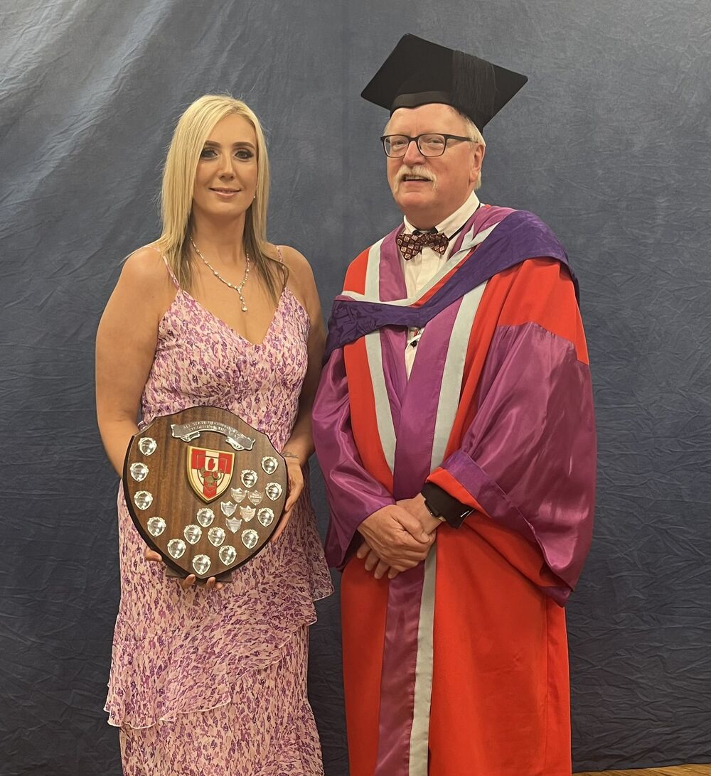 Access Graduate April Canning who has been awarded the Ulster ...